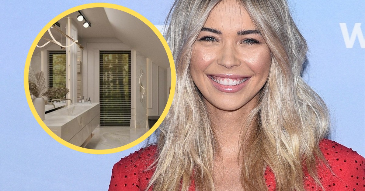 Sandra Kubicka pokazała projekt nowej łazienki. Taka wanna to rzadkość ...