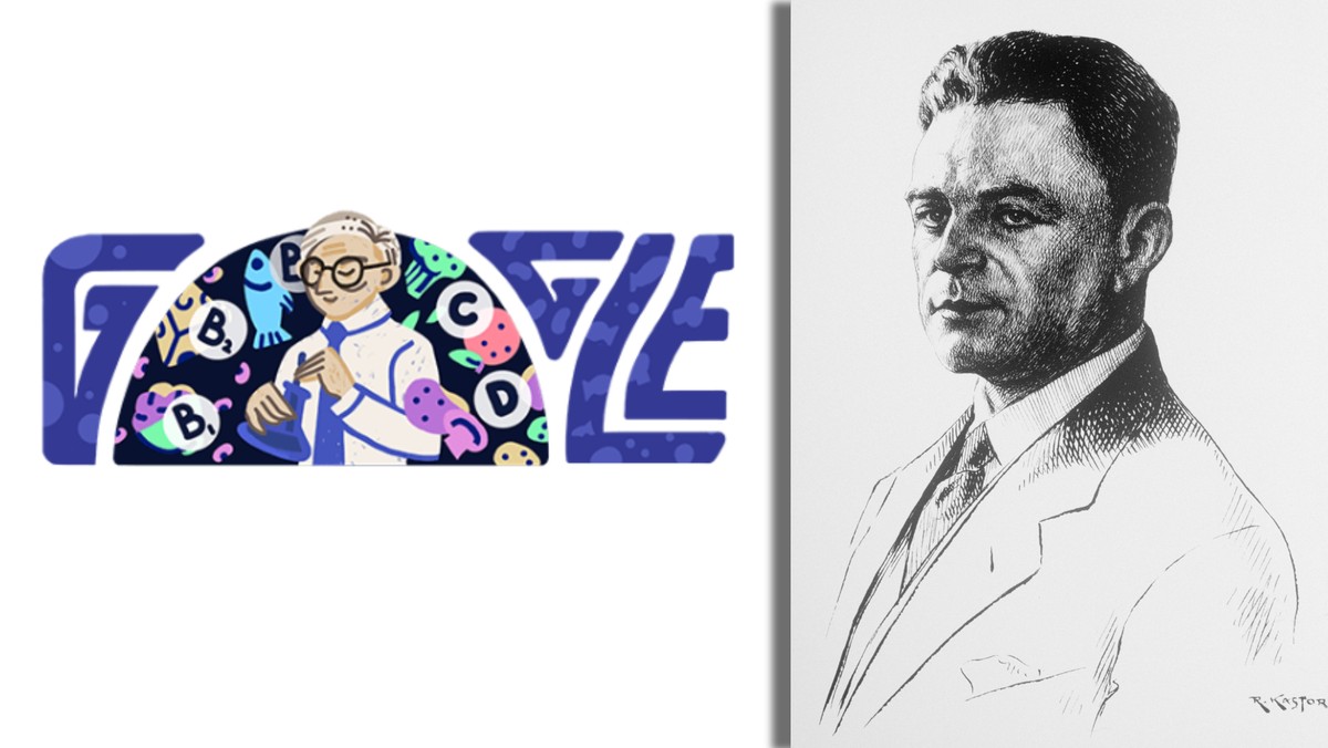 Kazimierz Funk upamiętniony w Google Doodle. Kim był słynny Polak ...
