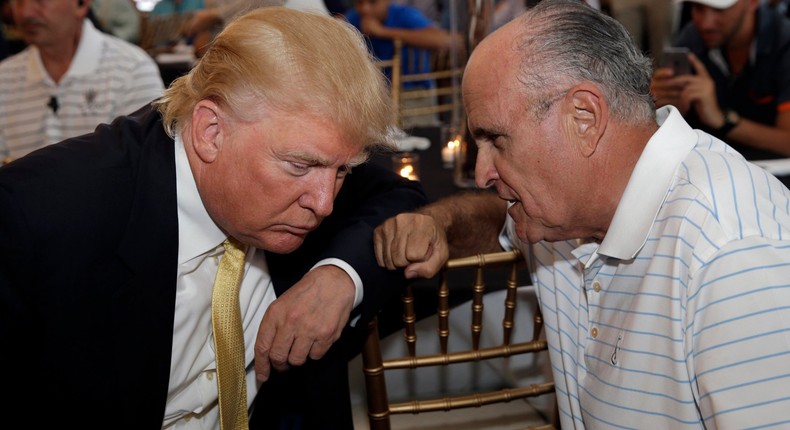 Giuliani says he briefed Trump several times on rumors that the former ...
