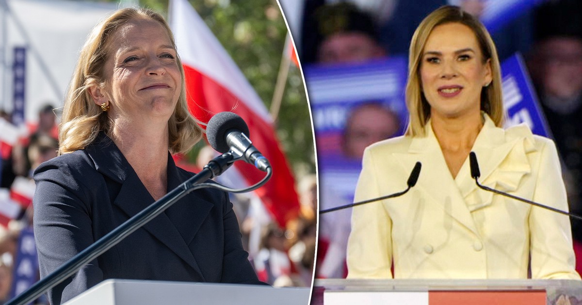 Małgorzata Trzsakowska, Marta Nawrocka i ich stylizacje podczas kampanii