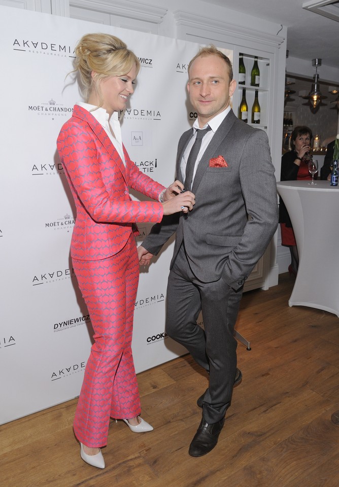 Borys Szyc gustuje w kobietach o podobnym typie urody - Moda