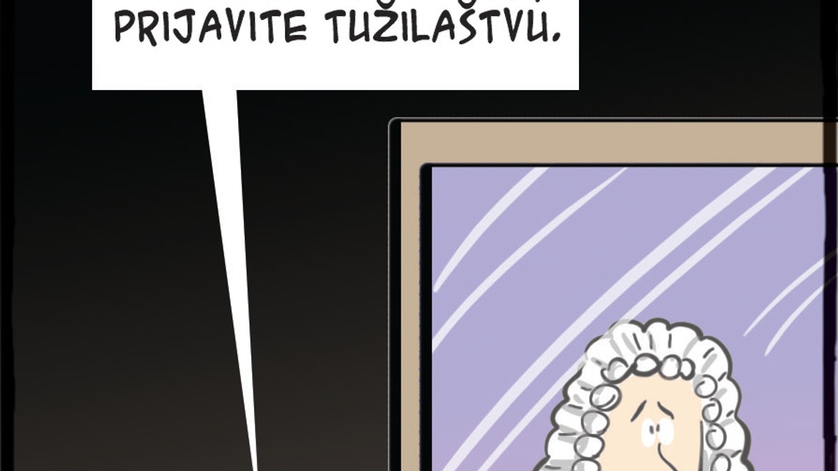 Blic strip crta i piše Marko Somborac. - Blic