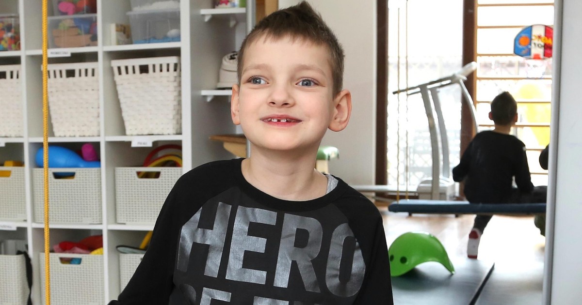 Dzięki Wam Wiktor potrafi zakładać buty