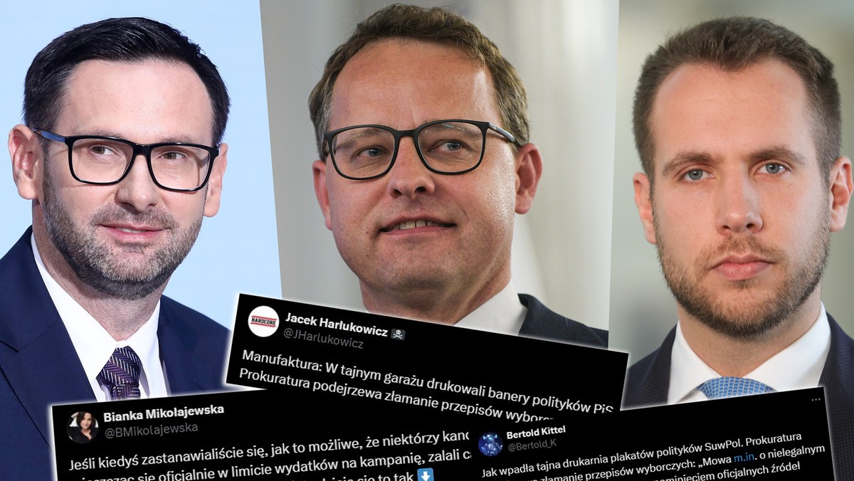 Politycy PiS urządzili tajna drukarnię w garażu. Fala komentarzy. "Szokujące" - Wiadomości