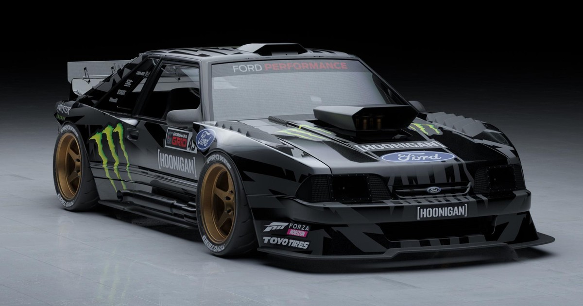 Ken Block i jego nowy Mustang „Hoonifox”