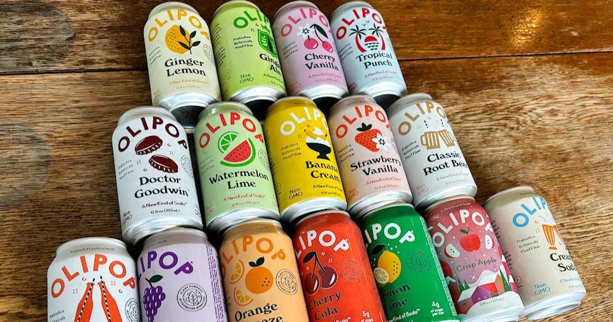 I tried all the flavors of Olipop prebiotic soda I could find and ...