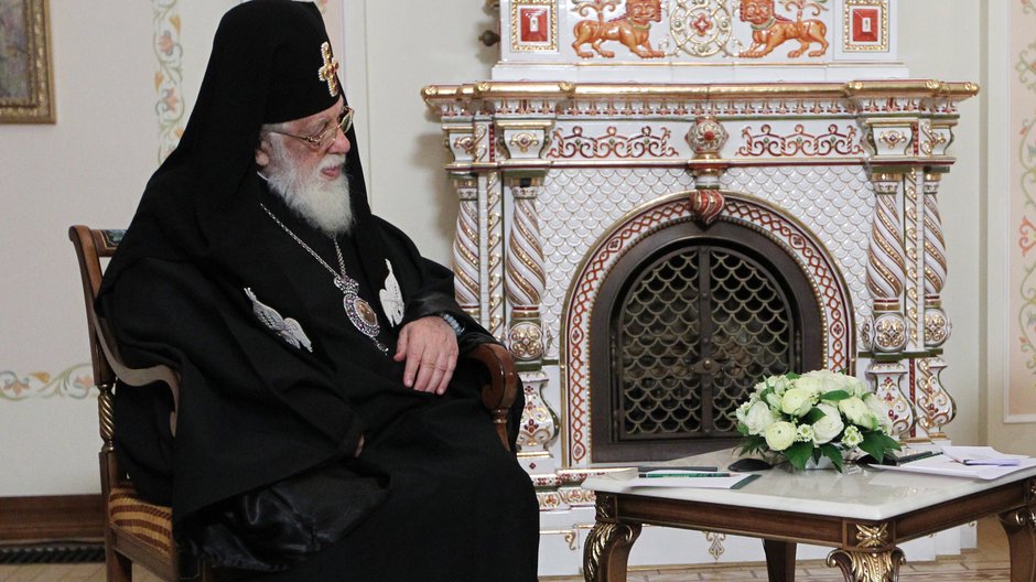 Prawosławny patriarcha Eliasz II ma ponad 48 tys. "chrześniaków ...
