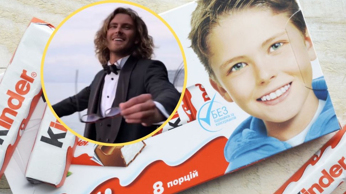 Pamiętasz chłopca z czekoladek Kinder? Dziś ma 30 lat i jest nie do ...