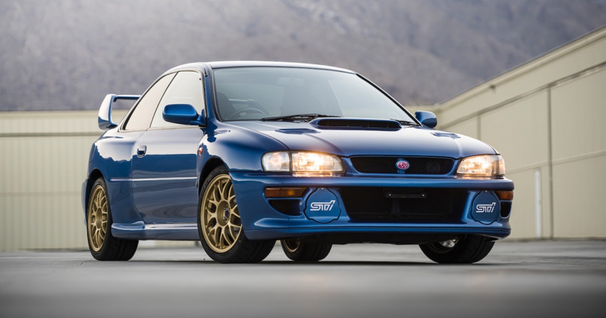 Subaru Impreza 22B STi za rekordową kwotę 1,2 mln zł!