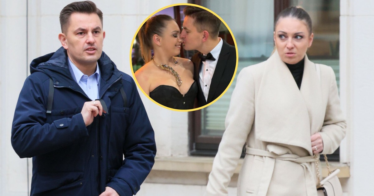 Kinga Gajewska i Arkadiusz Myrcha nie szczędzili sobie czułości. Uwagę zwraca kreacja - Plejada.pl