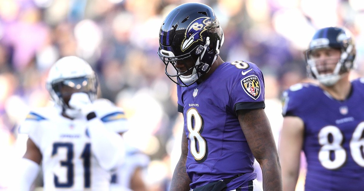 Ravens fans boo Lamar Jackson during inept offensive performance while ...