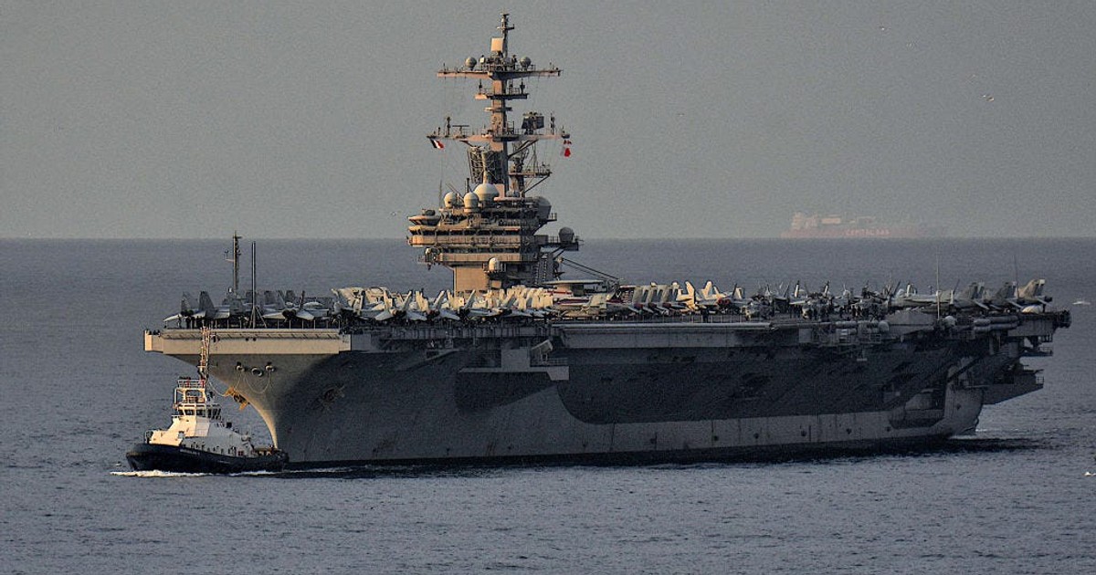 US Navy supercarrier gets drone command center that will operate $136 ...