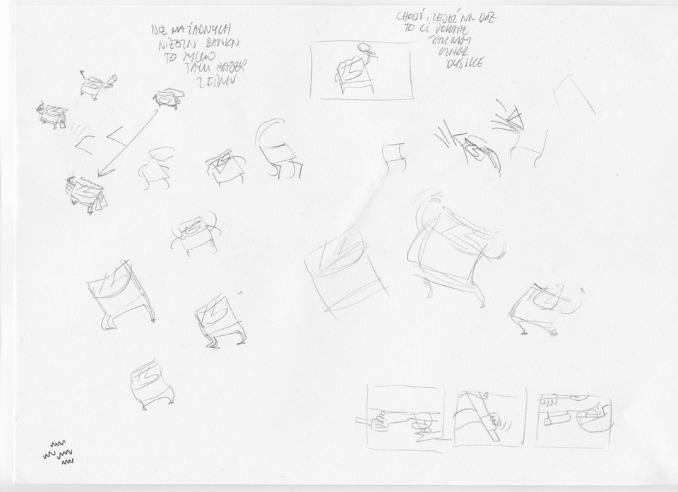 "Wilq Negocjator": pierwsze szkice - Film