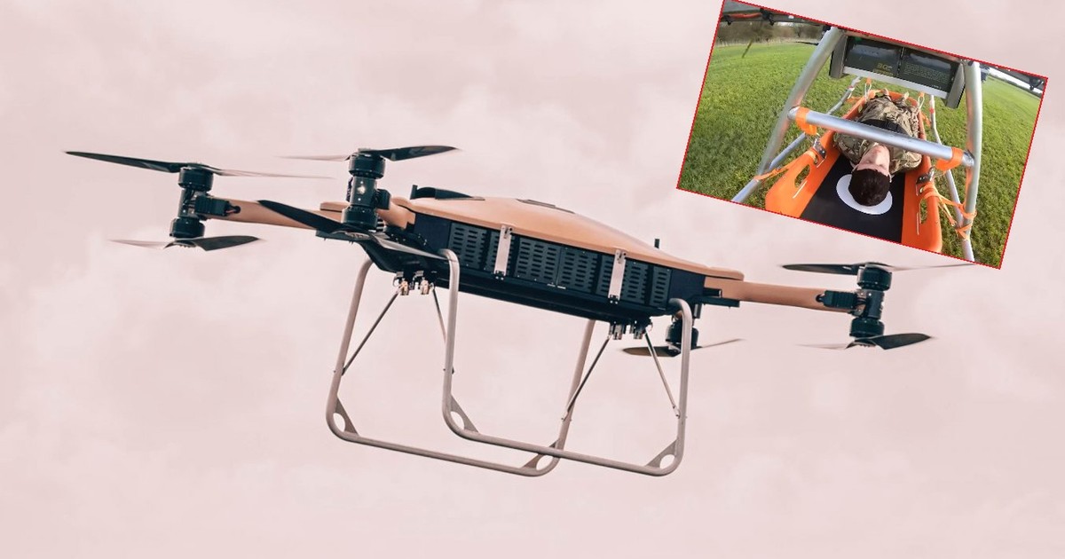 Ten dron może przenieść człowieka. Ukraina już go [WIDEO]