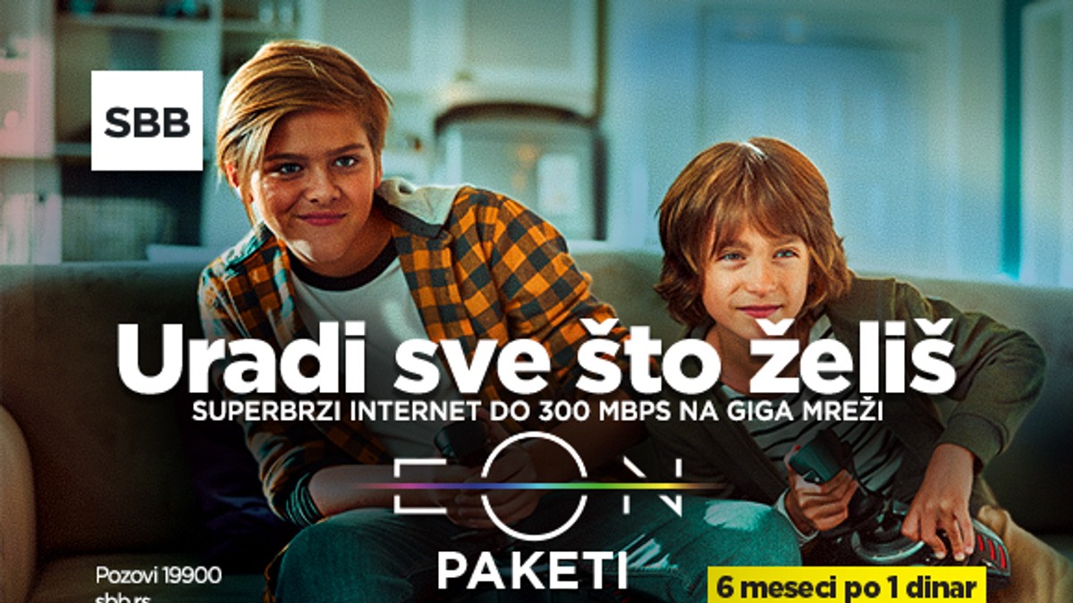 "URADI SVE ŠTO ŽELIŠ" uz SBB EON pakete - Blic