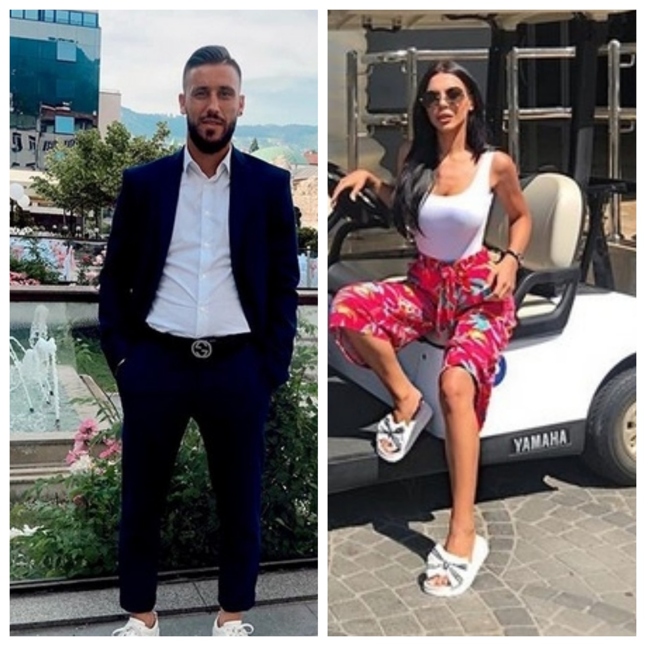 helena topalovic i damir dzumhur na maldivima - Blic