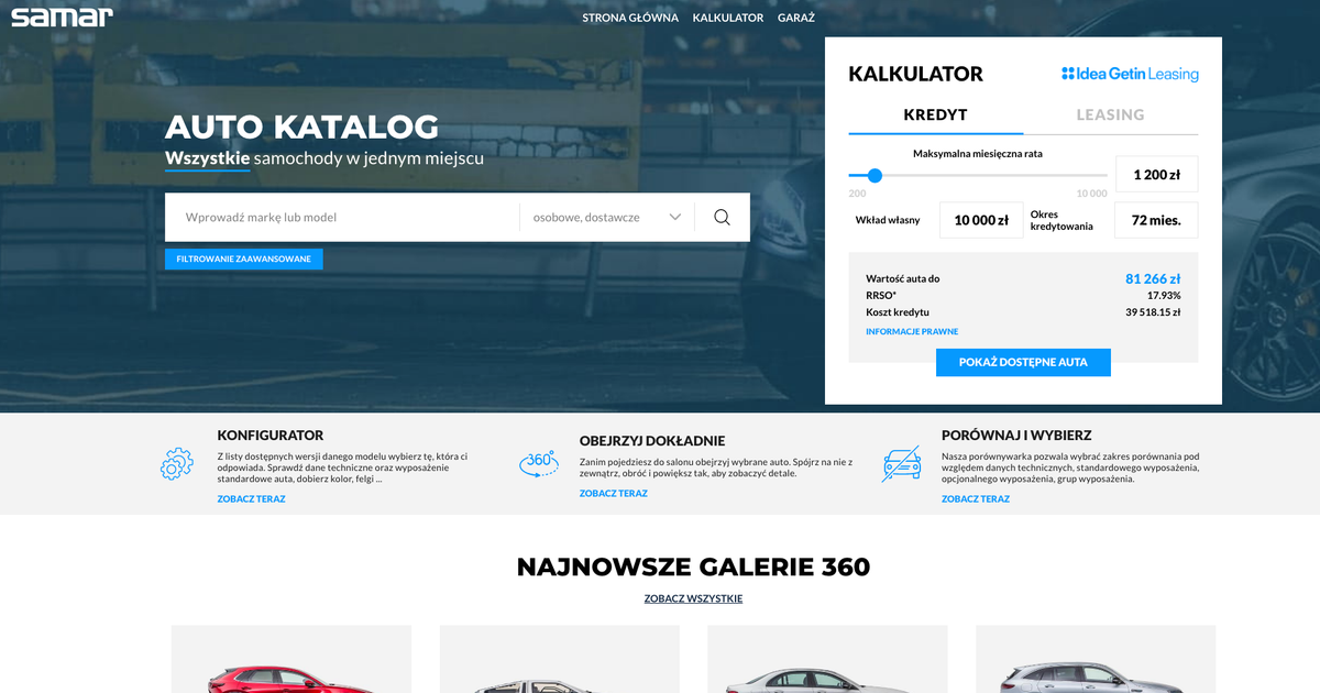 Auto Katalog Samar – największy internetowy salon samochodowy