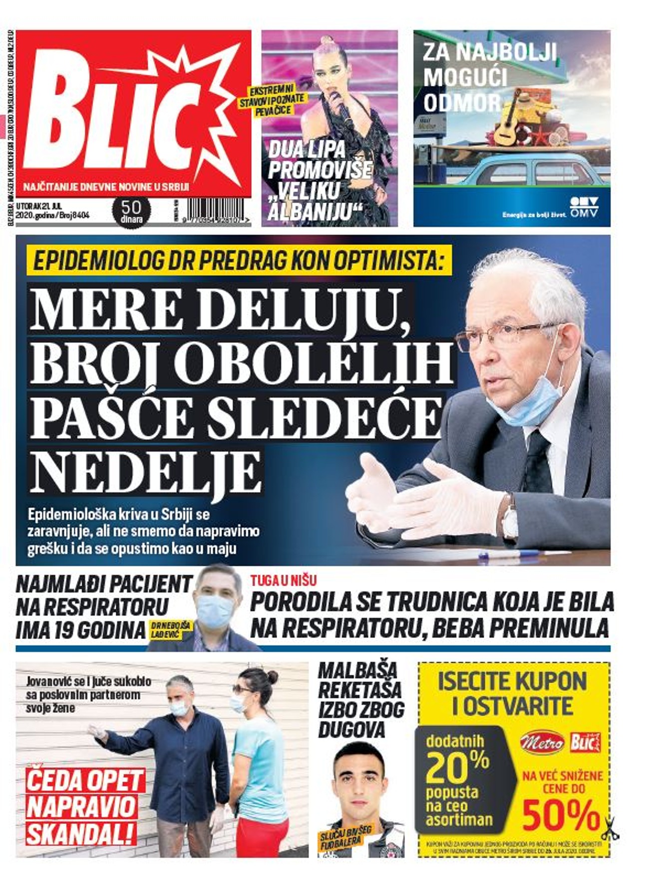 Čitajte novi "Blic" ODMAH! Da li sledeće nedelje KONAČNO stižu lepe ...