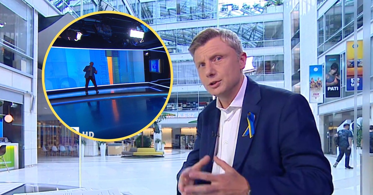 Seria wpadek w nowym studiu TVN24. Prezenter wspomniał o "człowieku w ...