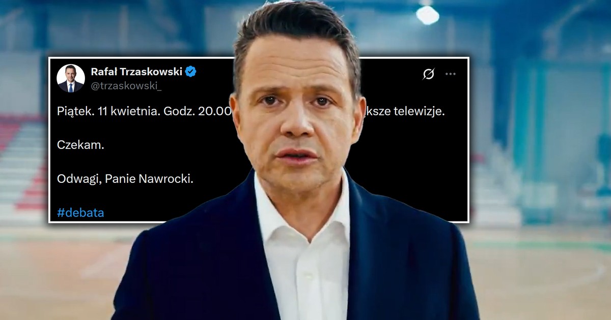 Trzaskowski zaskoczył propozycją. Zwrócił się do Nawrockiego