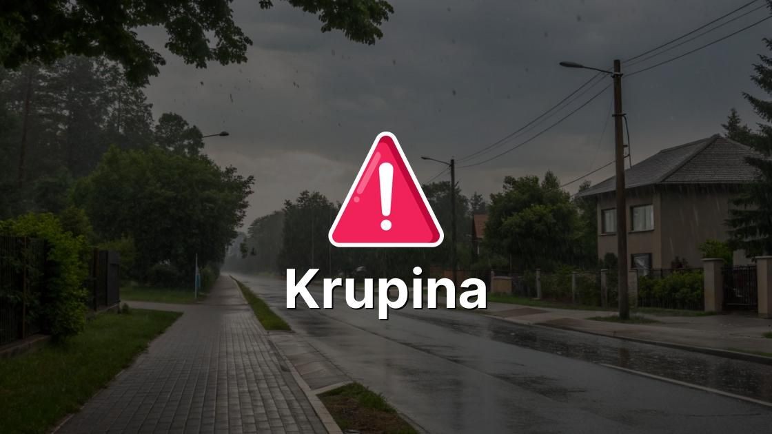 Krupina - Výstraha! Čo potrebujete vedieť o počasí na 08. 09. 2025 ...