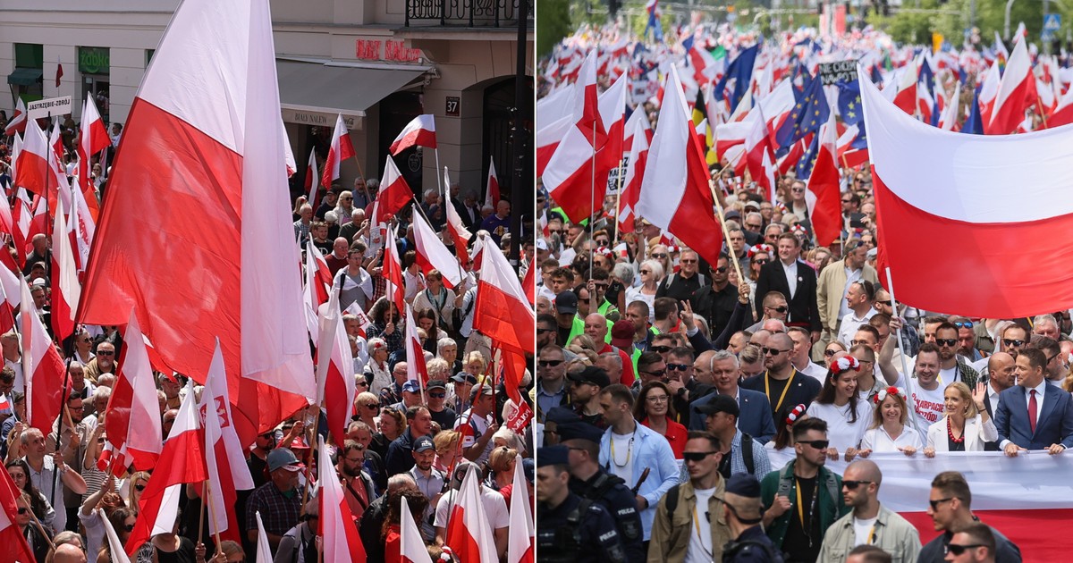 Jaka frekwencja na marszach w Warszawie. Policzyliśmy, ile mogło być osób - Wiadomości