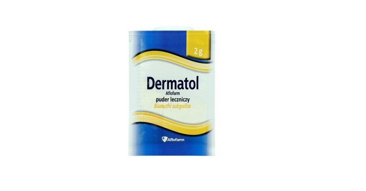 Dermatol - wskazania, właściwości, skład, środki ostrożności, cena