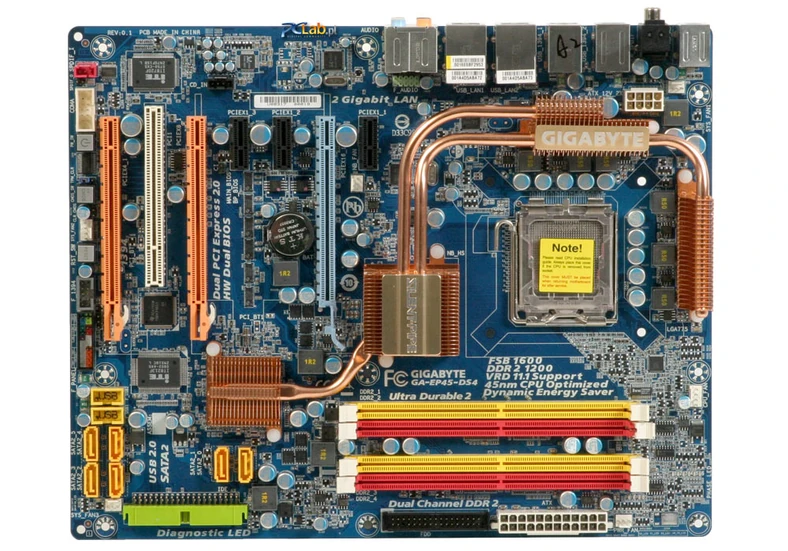 Intel P45 nadchodzi — ASUS P5Q Deluxe, Gigabyte GA-EP45-DS4, MSI P45 ...