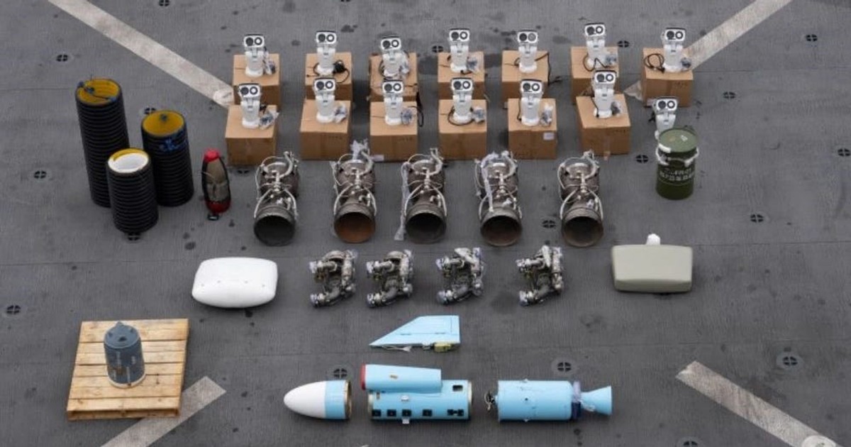 Photos show the Iranian missile parts US Navy SEALs seized in a deadly ...