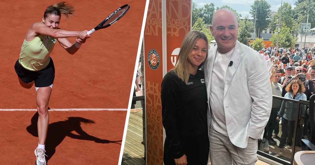 Andre Agassi pokazał zdjęcia z Paryża. Maja Chwalińska skradła serca
