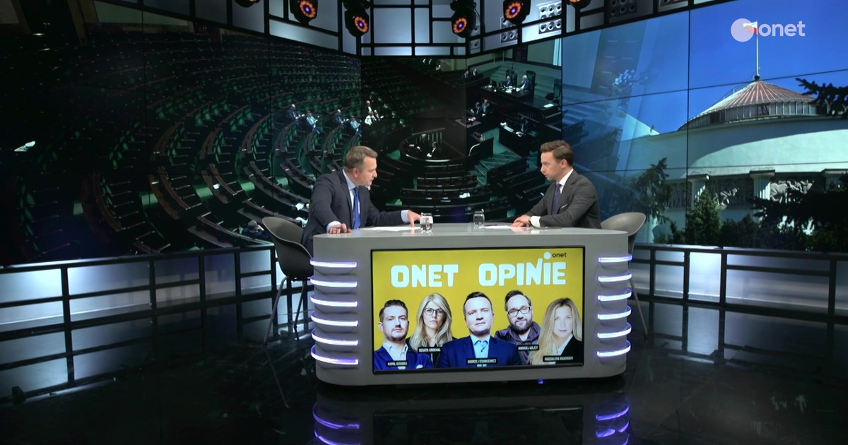 Krzysztof Bosak w "Onet Opinie": generalnie nie mówię sankcjom "nie" - Wiadomości