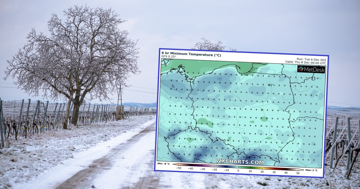 Pogoda na jutro, 7 grudnia. Wraca mróz i śnieg. Możliwe nawet burze ...