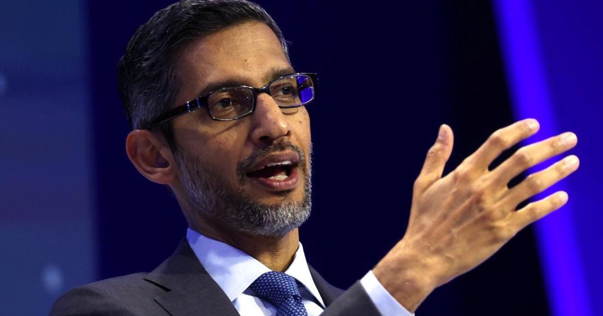 Google CEO Sundar Pichai shrugs off Silicon Valley's raging AI talent ...