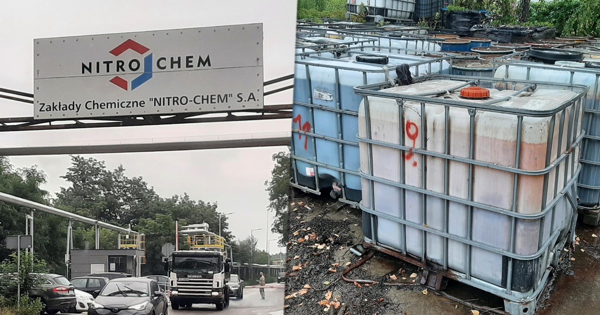 Toksyczne odpady z Nitro-Chemu były wylewane do wód i zakopywane w ...