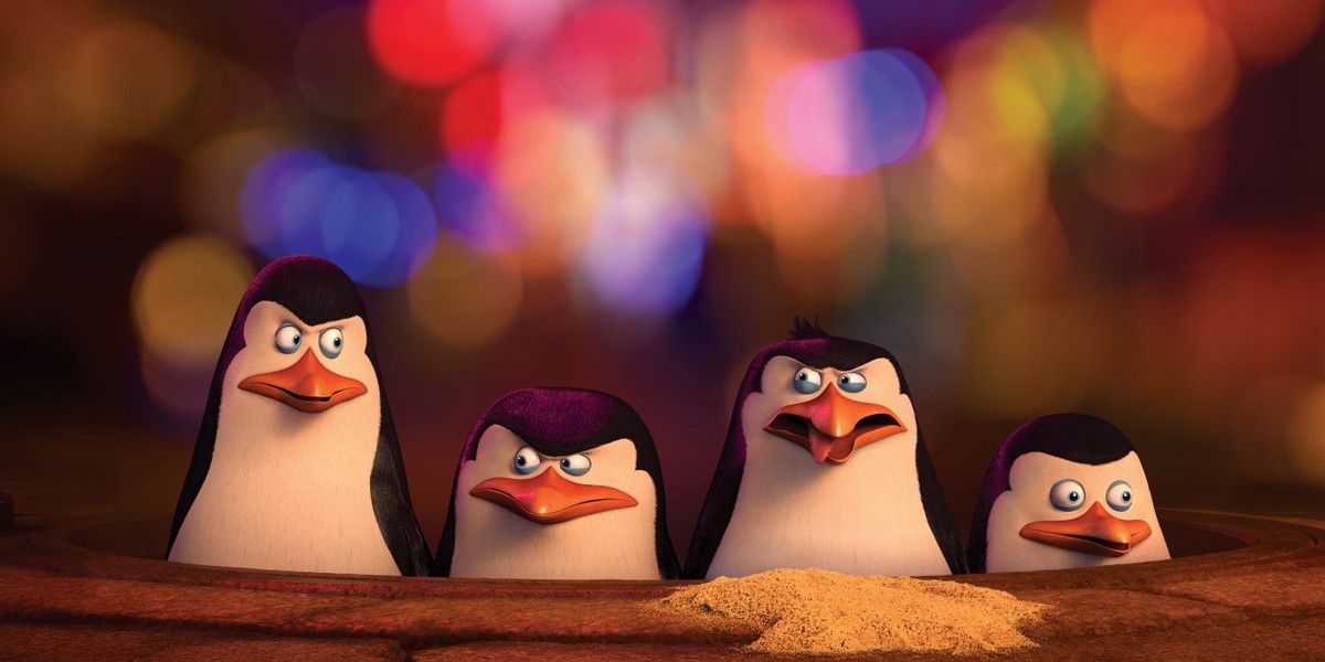 "Pingwiny z Madagaskaru": słodziaki w natarciu - recenzja - Film
