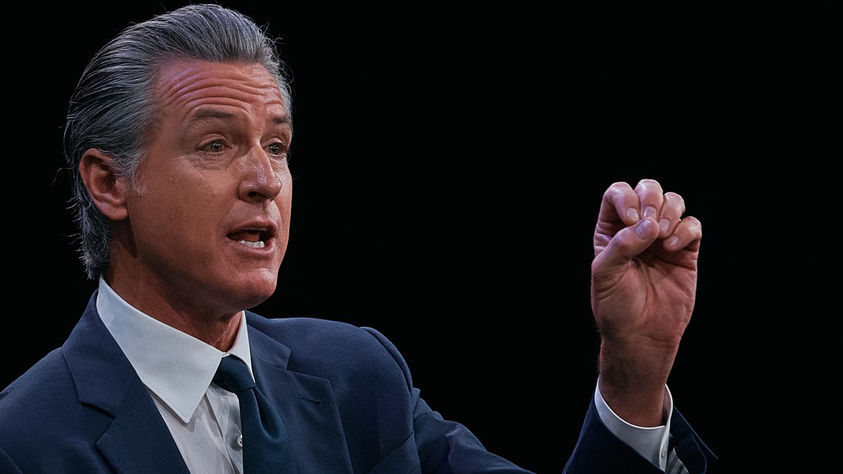 Gevin Njusom - favorit za predsedničkog kandidata demokrata ili ...