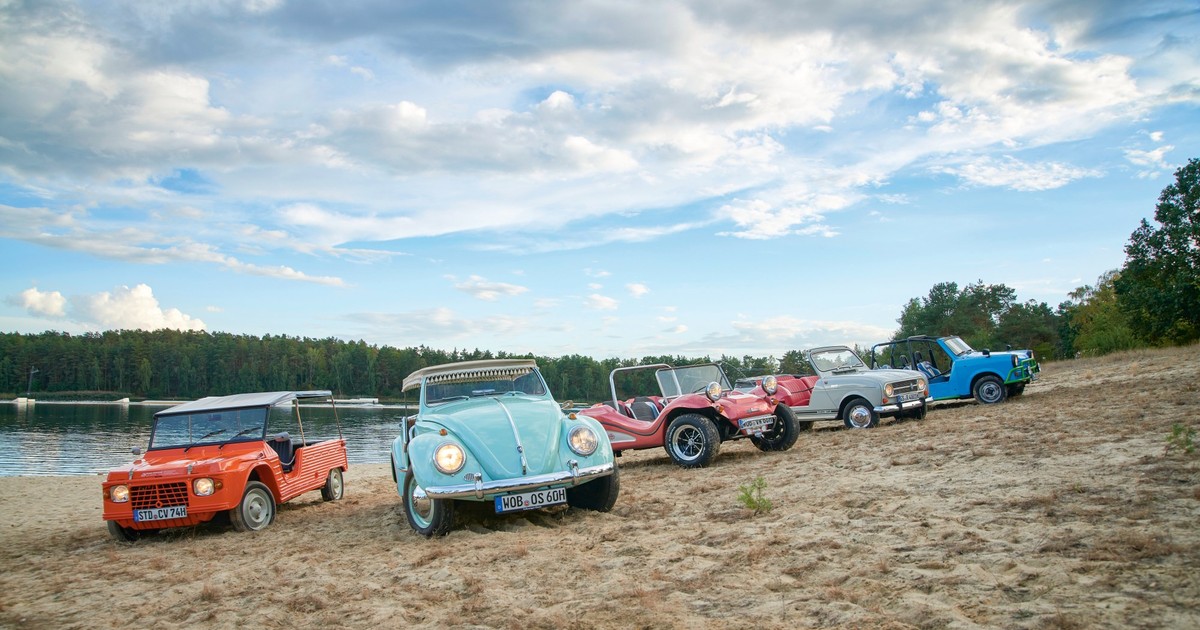 Auta klasyczne idealne na wakacje. Od Citroena do Trabanta
