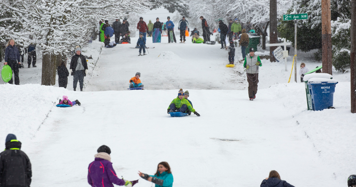 Delightful photos show how Seattle residents are taking advantage of ...