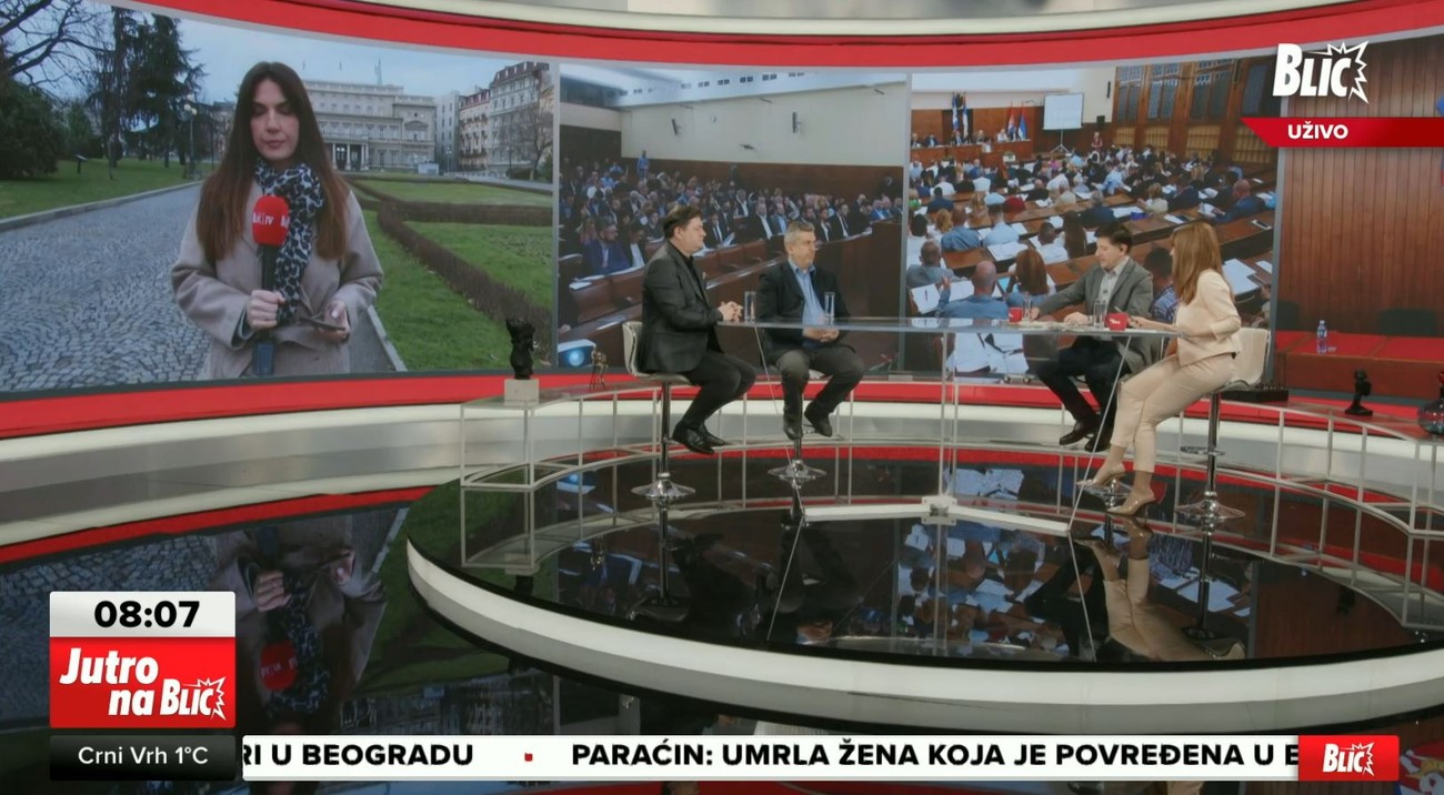 Počinje Jutro na Blicu: Da li će Beograd dobiti vlast do kraja roka - Blic