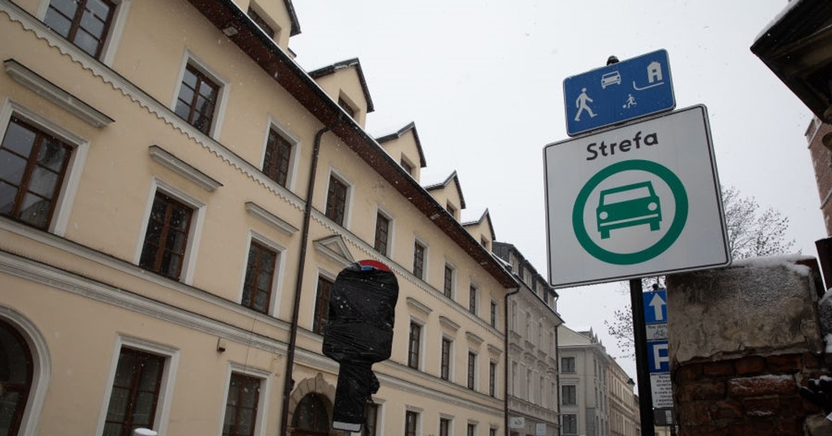 Strefa Czystego Transportu Karków. Mapa zasięgu