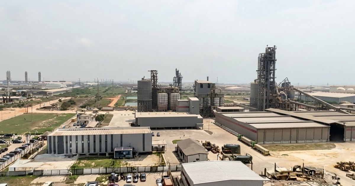 World S Largest Clay Based Cement Facility Begins Operations In Ghana