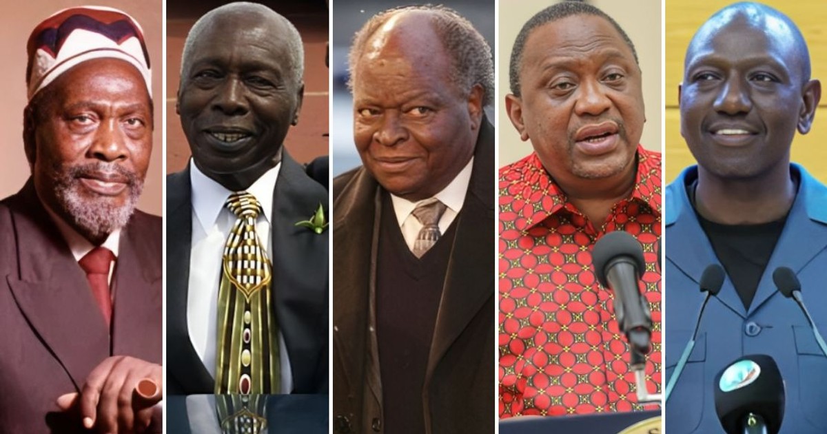 Kenyatta, Moi, Kibaki, Uhuru & Ruto, the evolving fashion of Kenyan ...