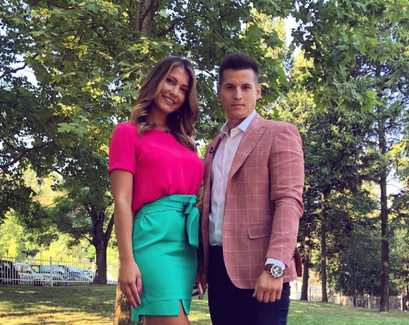 andjela djuraskovic milos radenkovic jutro prva voditeljii - Blic