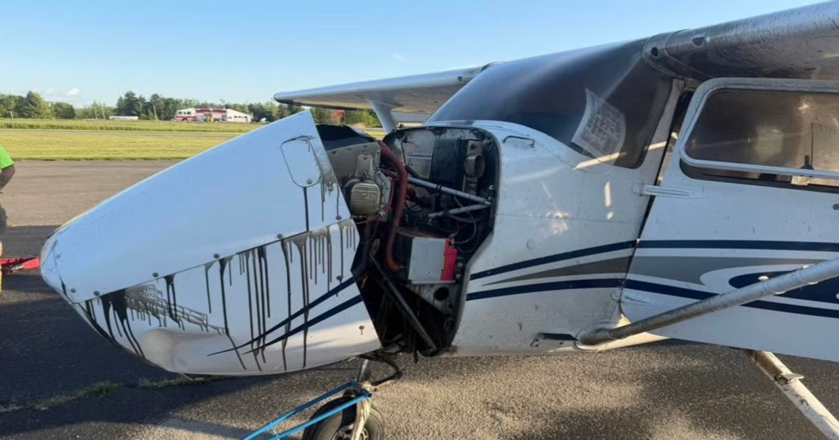 Cessna verliert Propeller: Pilot landet sicher trotz Notfall ...