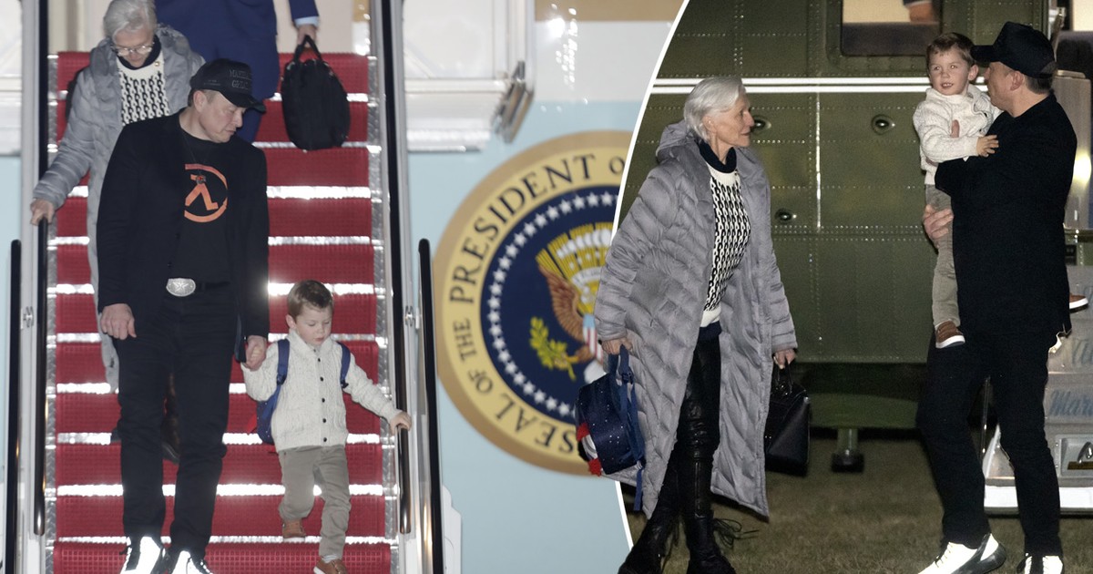 USA. Elon Musk lata z rodziną Air Force One, co powoduje oburzenie