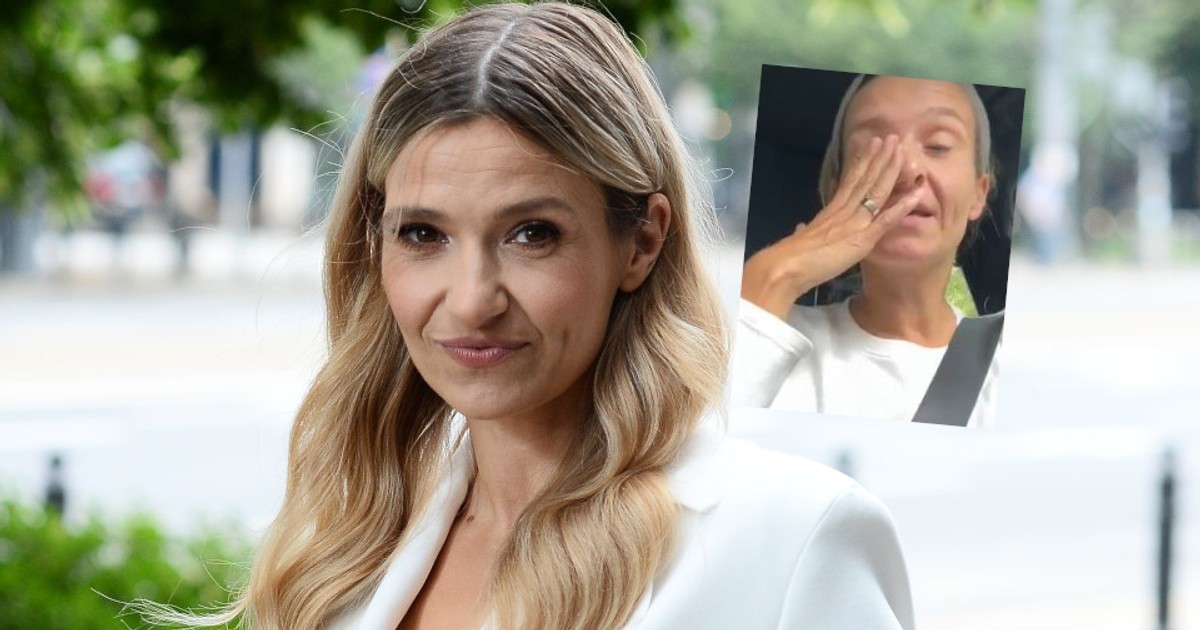 Joanna Koroniewska przechodzi trudny czas. Joanna Koroniewska przechodzi trudny czas.
