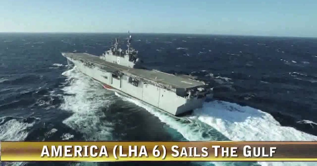 USS America - najnowocześniejsza amerykańska platforma desantowa ...