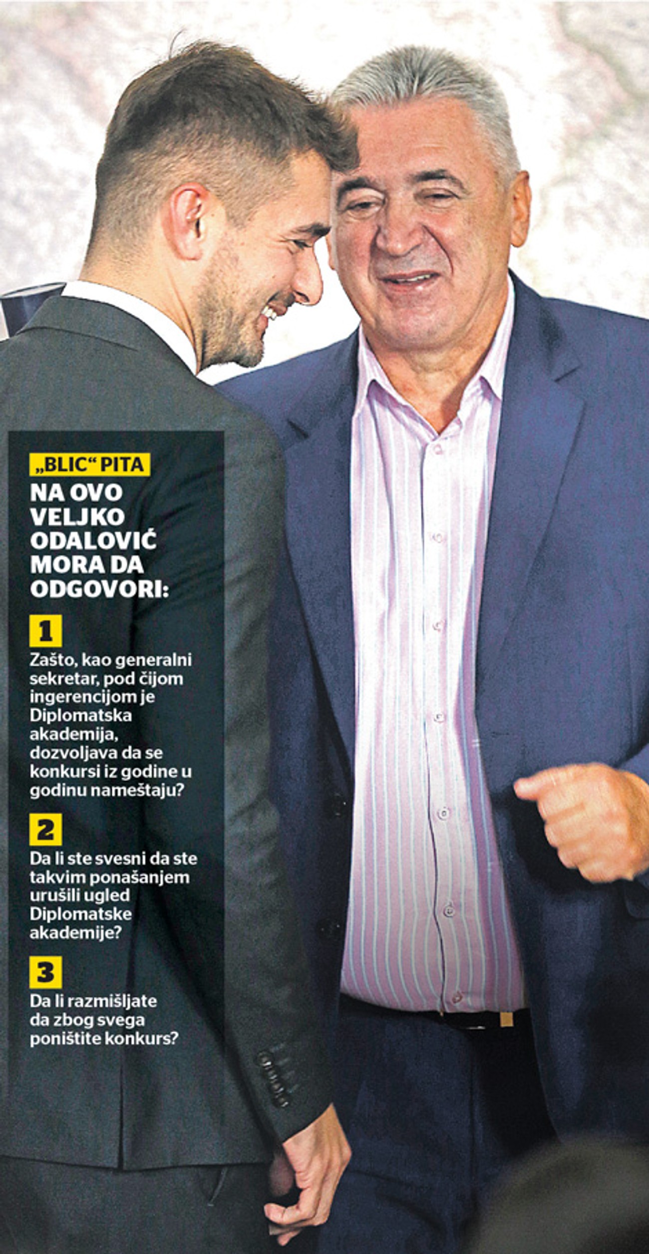 PROGURAO SINA, PA PUSTIO DA DRUGI MULJAJU Veljko Odalović ćuti o ...