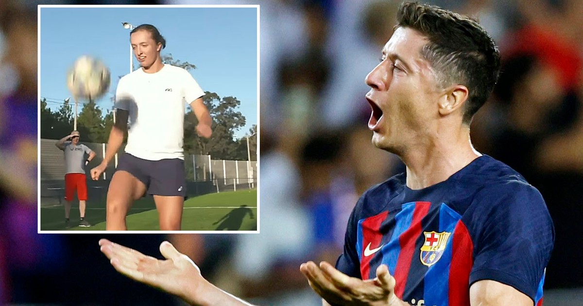 Iga Świątek konkurencją dla Roberta Lewandowskiego? Tutaj mamy na to dowód