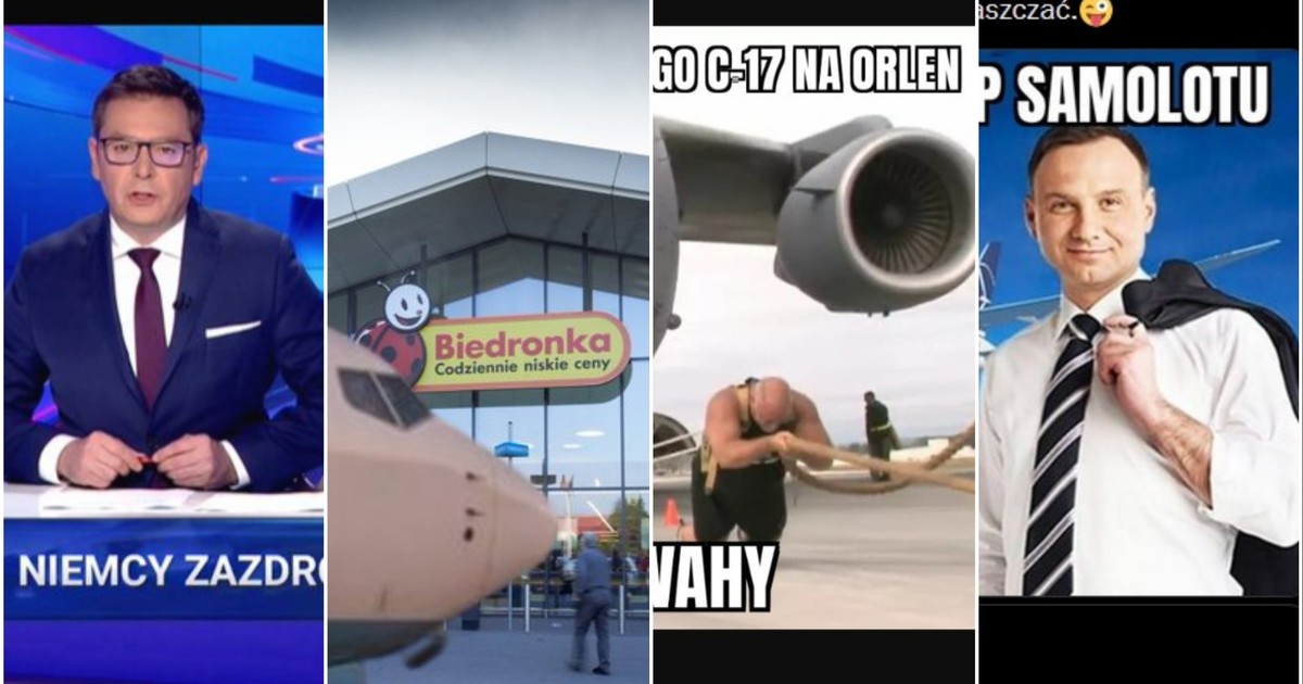 Polacy zaczną kupować samoloty. Memy po wypowiedzi Andrzeja Dudy
